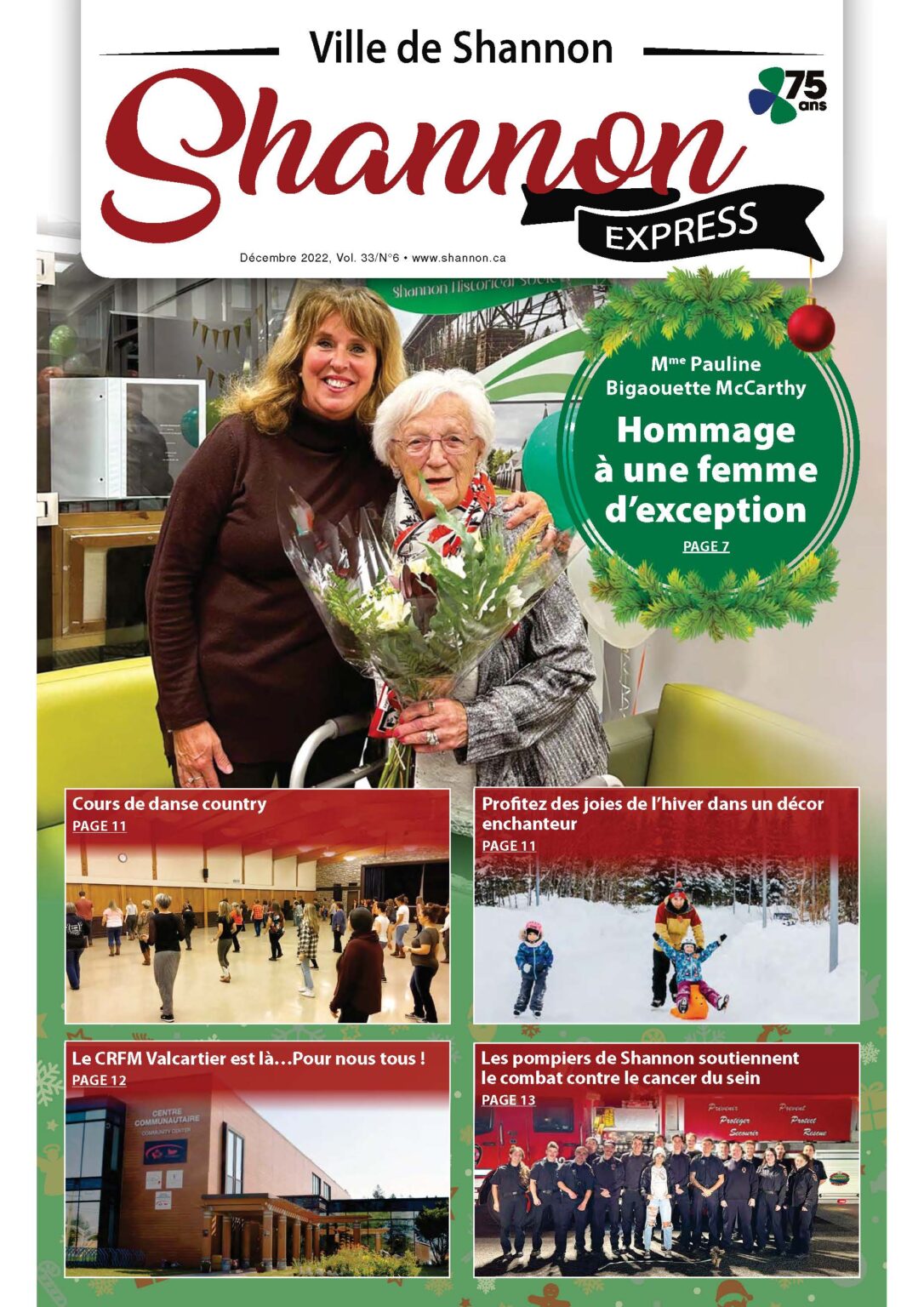 CALENDRIER MUNICIPAL 2023 et SHANNON EXPRESS - Shannon